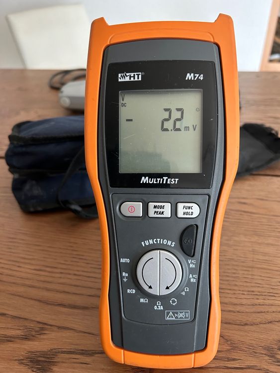 HT Instruments MULTITEST M74, TRM liquidation | Kaufen auf Ricardo