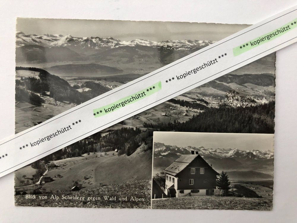Wald ZH, Alp Scheidegg mit Alpen AK (Gebraucht) in Hefenhofen für CHF 4 – mit Lieferung auf ...