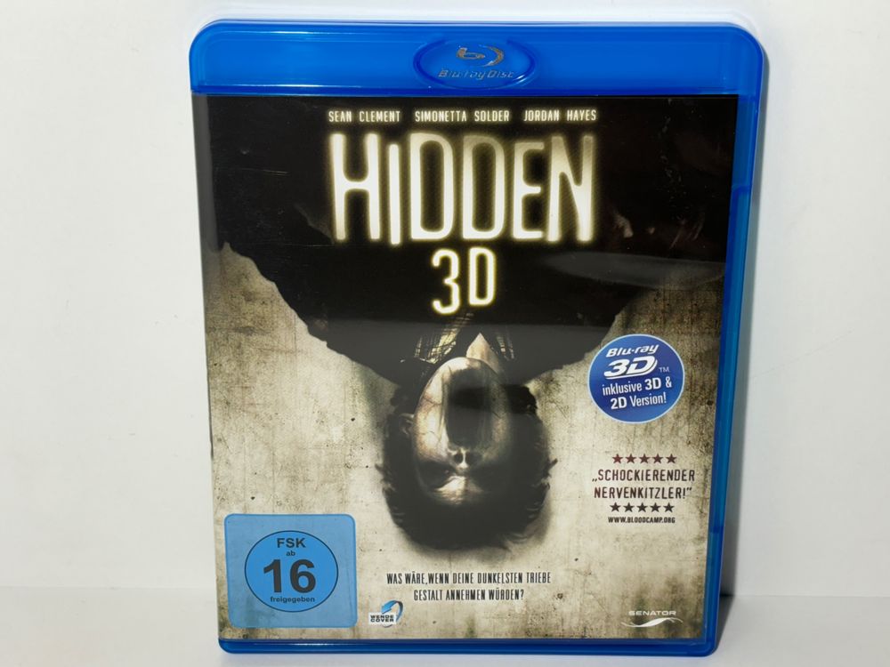 Hidden Blu Ray 3D (Gebraucht) in Wilderswil für CHF 5.9 – mit Lieferung auf Ricardo kaufen