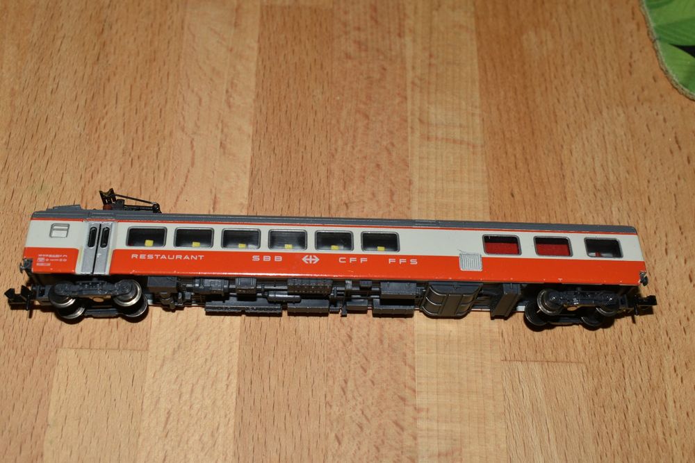 Minitrix Restaurantwagen SBB, orange (Gebraucht) in Genève für CHF 15 ...