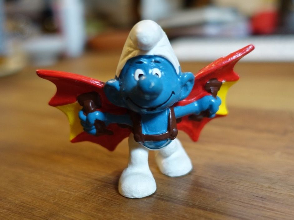 Schlumpf Drachenflieger / Drachenfliegerschlumpf, 1978 | Kaufen auf Ricardo