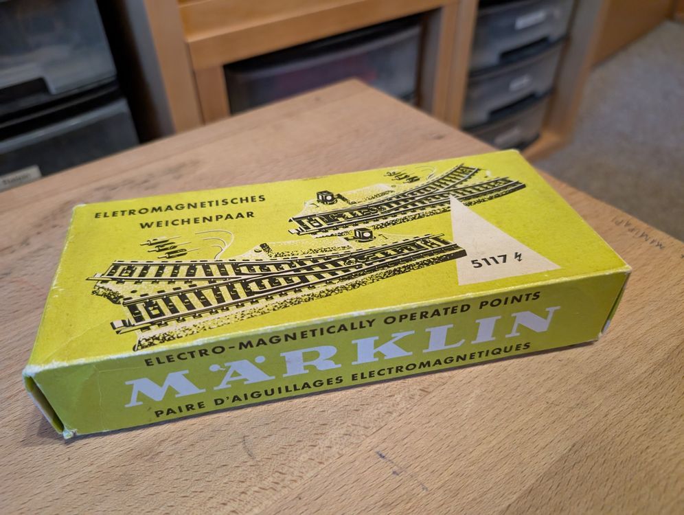 Märklin Elektromagnetisches Weichenpaar 5117 (Gebraucht) in Zürich für ...