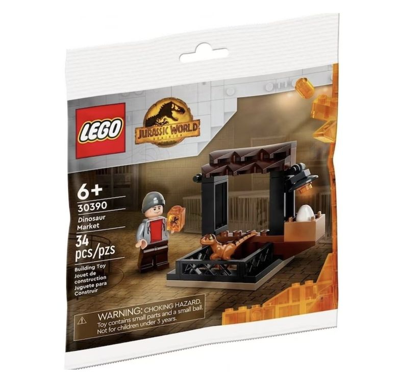 Lego 30390 - Jurassic World Dinosaur Market Polybag | Kaufen auf Ricardo