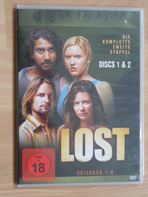 LOST (4815162342) die komplette zweite Staffel 7 DVD`s | Kaufen auf Ricardo