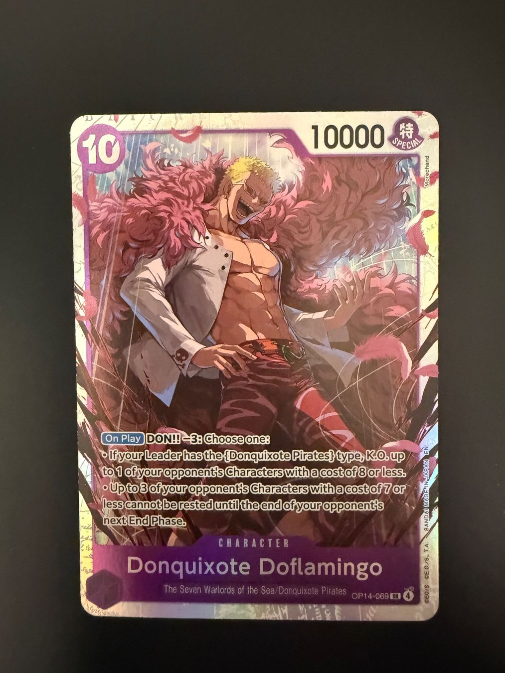 One Piece - Donquixote Doflamingo OP14-069 SR EN 🇬🇧 Ab 1.- (Neu (gemäss ...