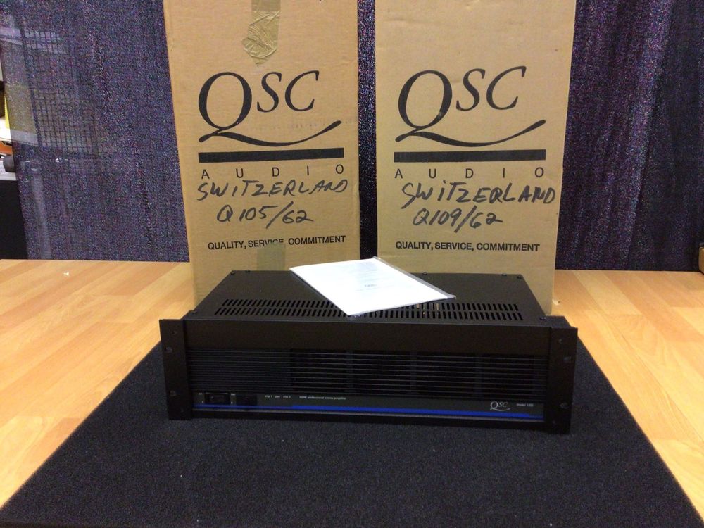 QSC Model 1200 Vintage PA-Amps | Kaufen auf Ricardo
