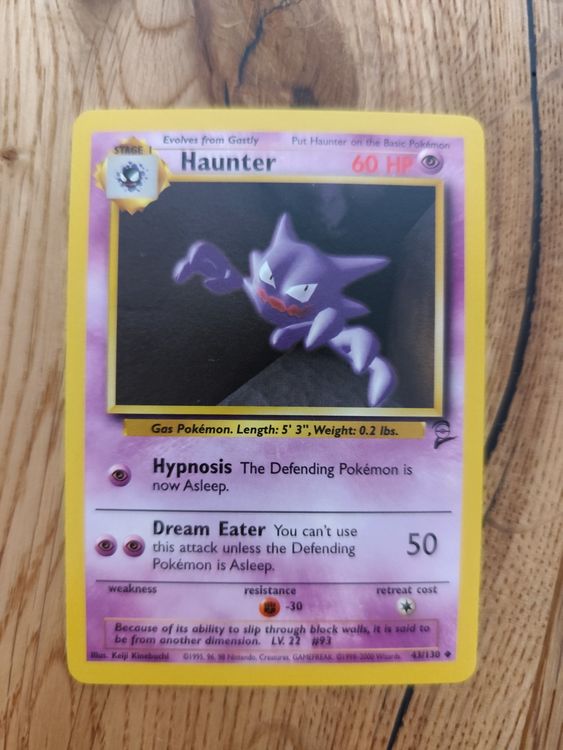 Pokemon Base Set 2 Haunter (Neu (gemäss Beschreibung)) in Winterthur ...