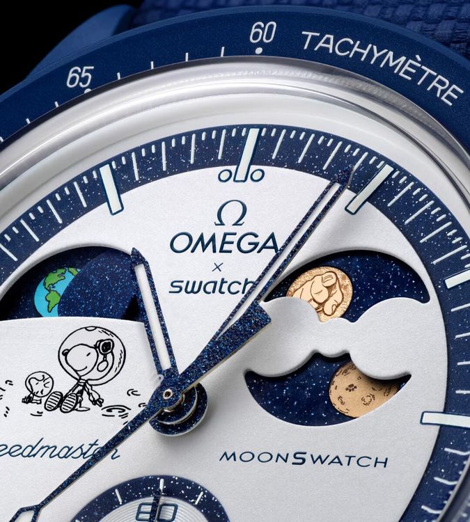 OMEGA x SWATCH MISSION TO EARTHPHASE MOONSHINE GOLD, October (Neuf avec ...