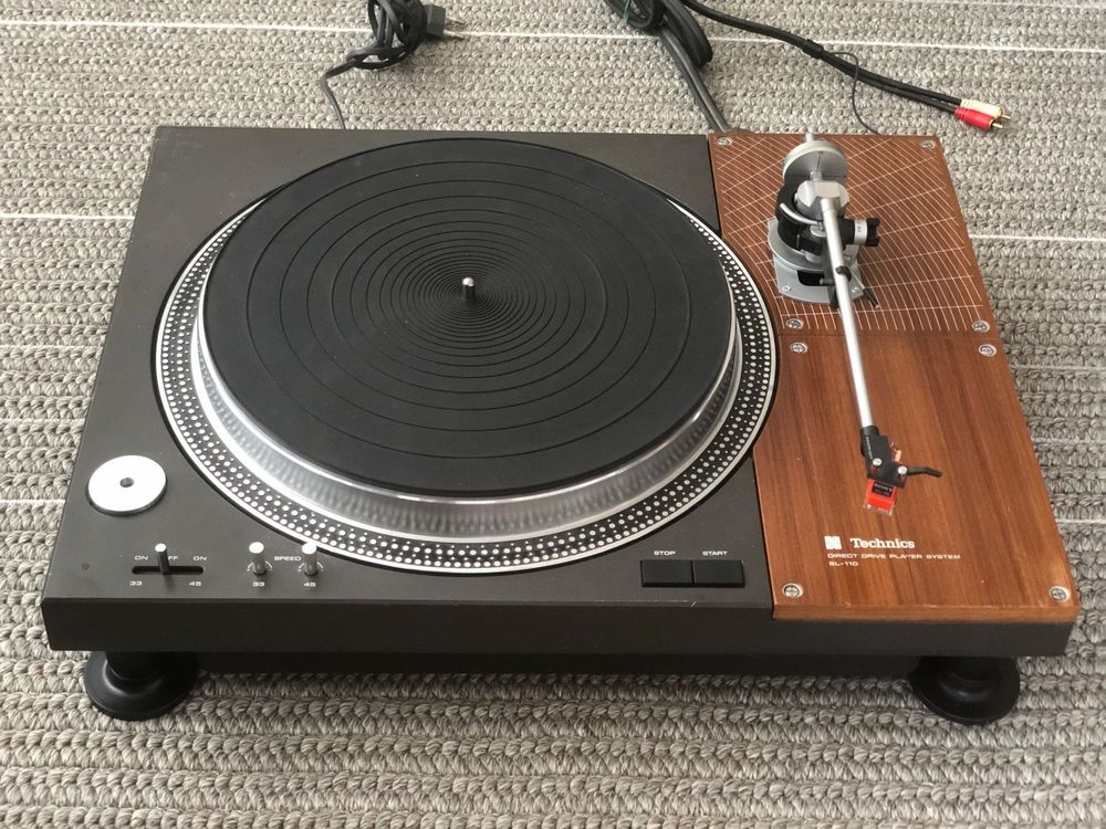 Rarer TECHNICS SL-110 mit AT Tonarm und SONY Pickup (Gebraucht) in ...