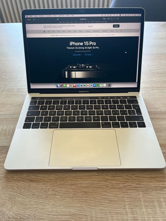 MacBook Pro 13.3“ - 2.9 GHZ, 512GB, 8GB RAM, Touchbar | Kaufen auf Ricardo