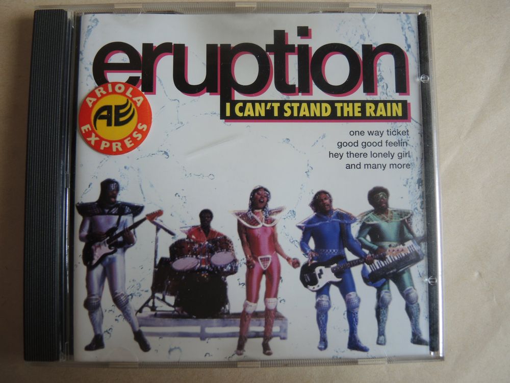 CD - eruption - I can't stand the rain - Ariola express 1995 | Kaufen ...