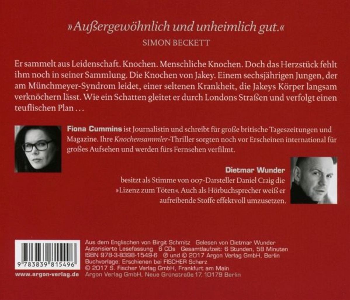 Die Ernte / Der Knochensammler Bd.1 (6 Audio-CDs) (Neu und ...