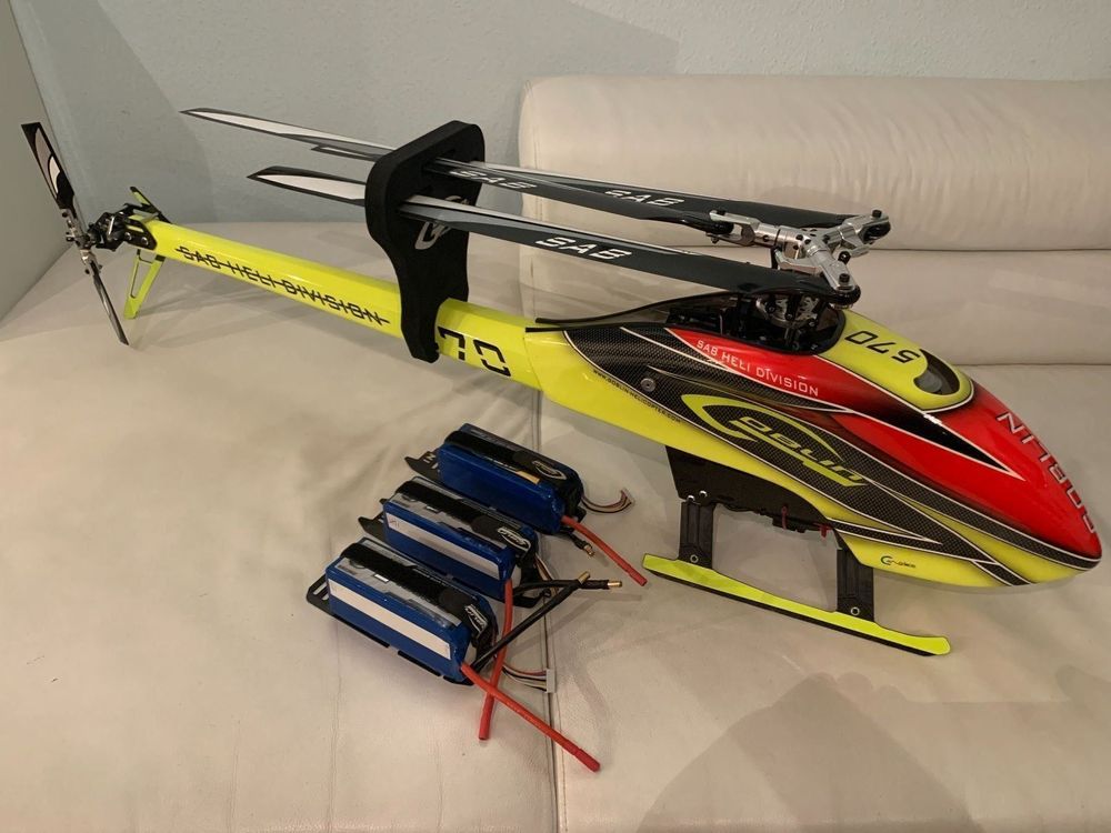 Goblin 570 3-Blatt BNF inkl. 3 Akku (Gebraucht) in Riehen für CHF 799 ...