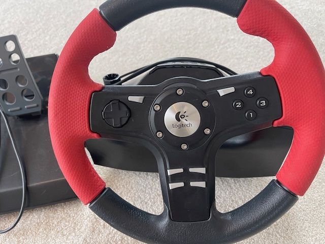 Logitech Formula Force EX (Lenkrad und Pedalen) (Gebraucht) in Aesch ZH ...