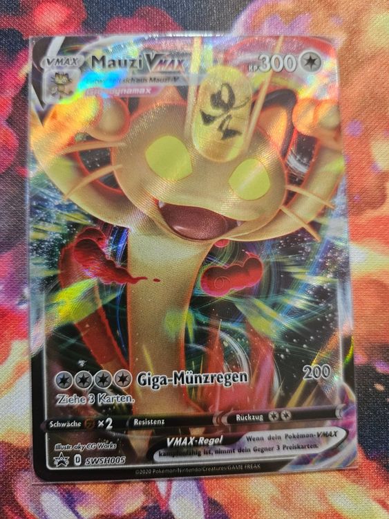 Pokemon - Mauzi Vmax - SWSH005 - DE (Gebraucht) in Jonen für CHF 4 ...