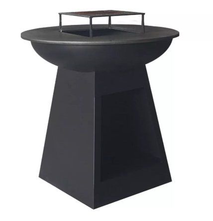 Occ. Mr.Grill Feuerschale Ø 100 cm mit Holzfach & Grillring (Gebraucht ...