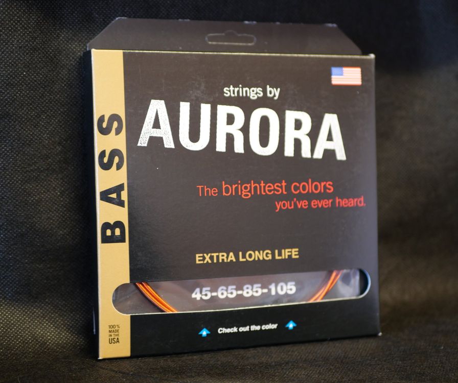 Aurora Premium Medium Bass Saiten 45-105 - Nitro Orange (Neu und ...