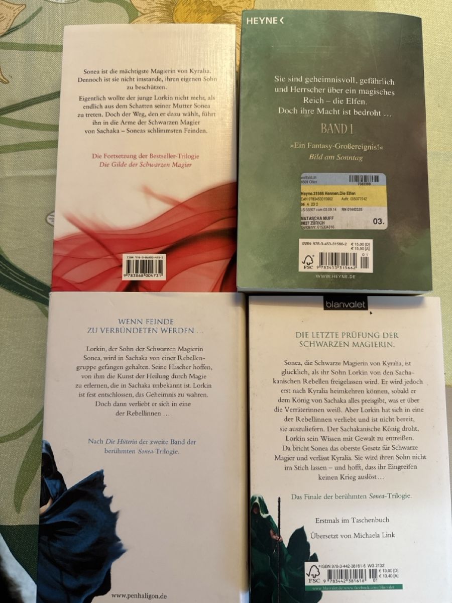 Sonea Trilogie + Die Elfen - Fantasy Bücher Set, Top! (Gebraucht) in ...