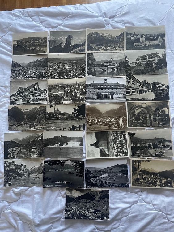 100 SW KLEINFORMAT AK ALLE VON DER SCHWEIZ CA 70 JÄHRIG (Gebraucht) in Bernhardzell für CHF 19 ...