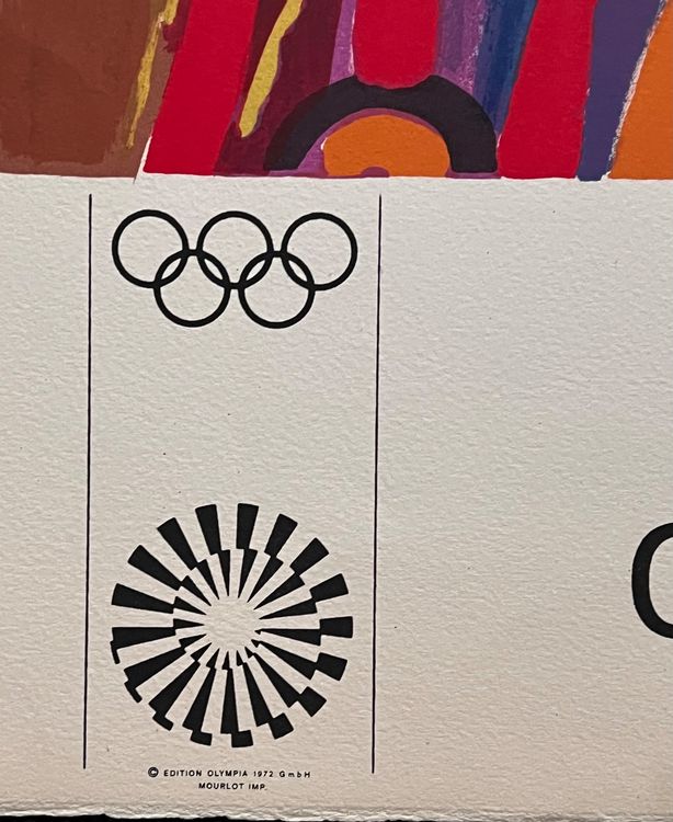 Marino Marini Olympische Spiele 1972 handsigniert 200 Ex. (Gebraucht ...