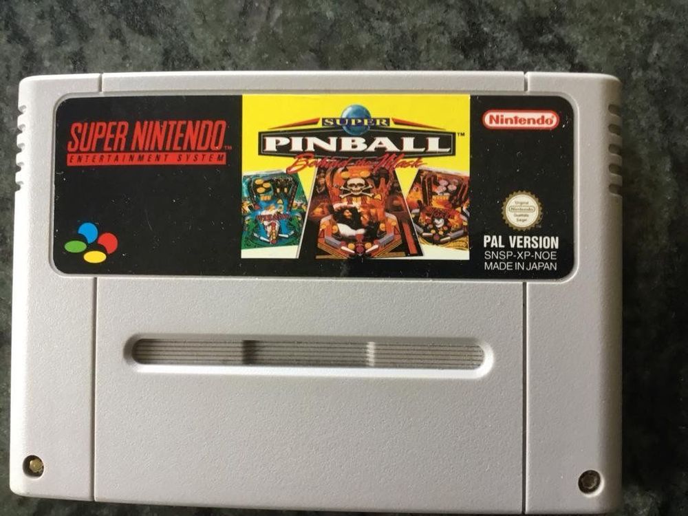 Super NintendoSpiel Super Pinball (Gebraucht) in Damphreux für CHF 10 ...
