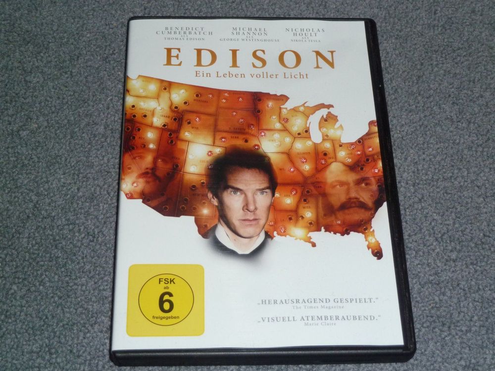 DVD - "Edison" mit Benedict Cumberbatch | Kaufen auf Ricardo