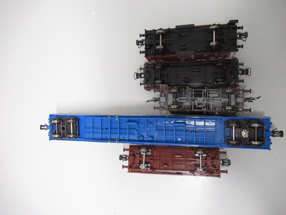 Roco 5-tlg diverses Güterwagenset DB/SBB CFF FFS o.OVP DC H0 (Gebraucht ...