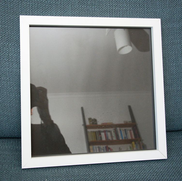 Weisser Bilderrahmen aus Aluminium für Fotos 30 x 30 cm (Gebraucht) in ...