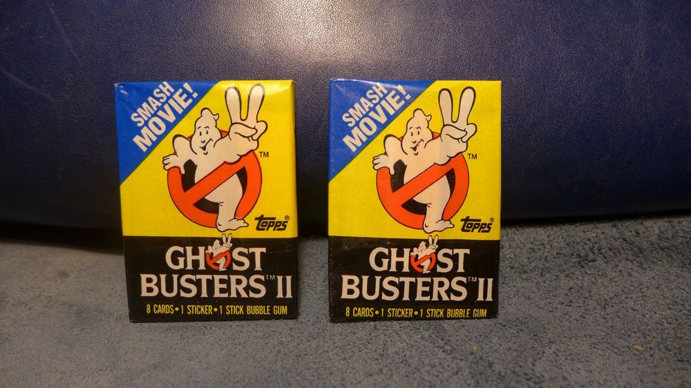 ghost busters II waxpacks - topps 1989 (Neu und originalverpackt) in hinwil für CHF 20 – mit ...