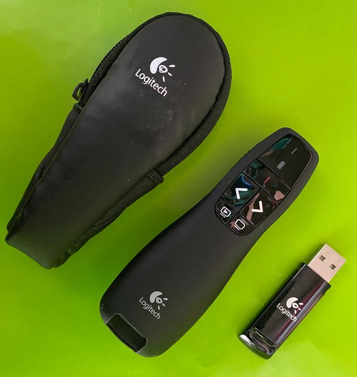 LOGITECH R400 LASER PRESENTATION REMOTE - Used (Gebraucht) in für CHF 5 ...