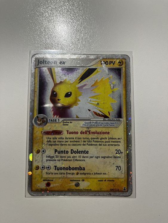 Jolteon ex pokemon card (Gebraucht) in Bramois für CHF 5 – mit ...