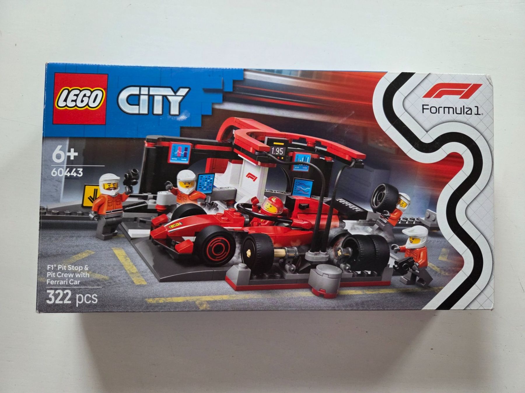 Lego City F1 Pit Stop with Ferrari Car Formel 1 60443 (Gebraucht) in ...