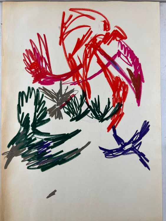 Abstrakte Zeichnung aus Galerie Nachlass (Gebraucht) in Neuhausen am Rheinfall für CHF 10 – mit ...