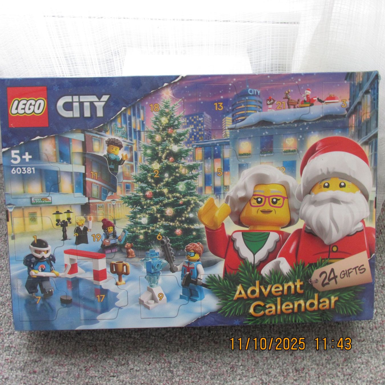 LEGO City Adventskalender 60381, 24 Geschenke, Neu! (Neu und ...
