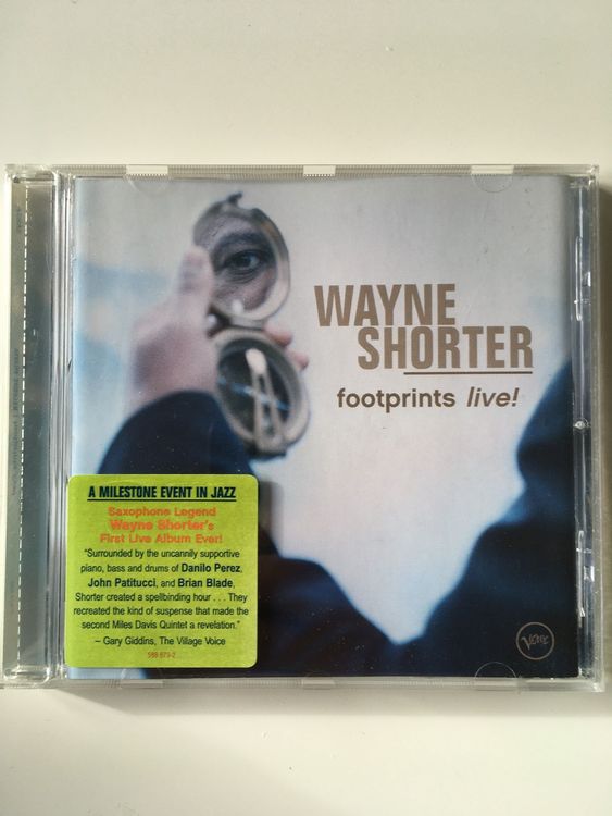 Wayne Shorter – Footprints Live! (2002) CD (Gebraucht) in Luzern für ...
