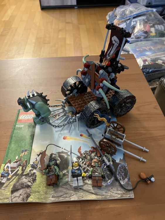 Lego 7038 Troll Assault Wagon komplett mit Anleitung und Fig (Gebraucht ...