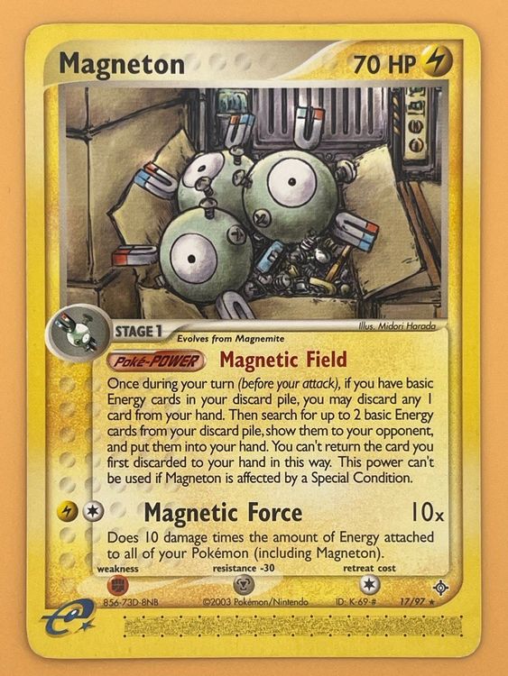 Magneton 17/97 Rare Pokémon EX Dragon ab 1.- | Kaufen auf Ricardo