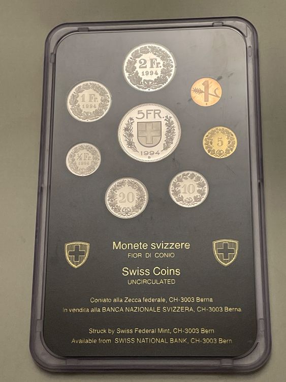 Münzsatz Schweiz 1994 Stgl | Kaufen auf Ricardo