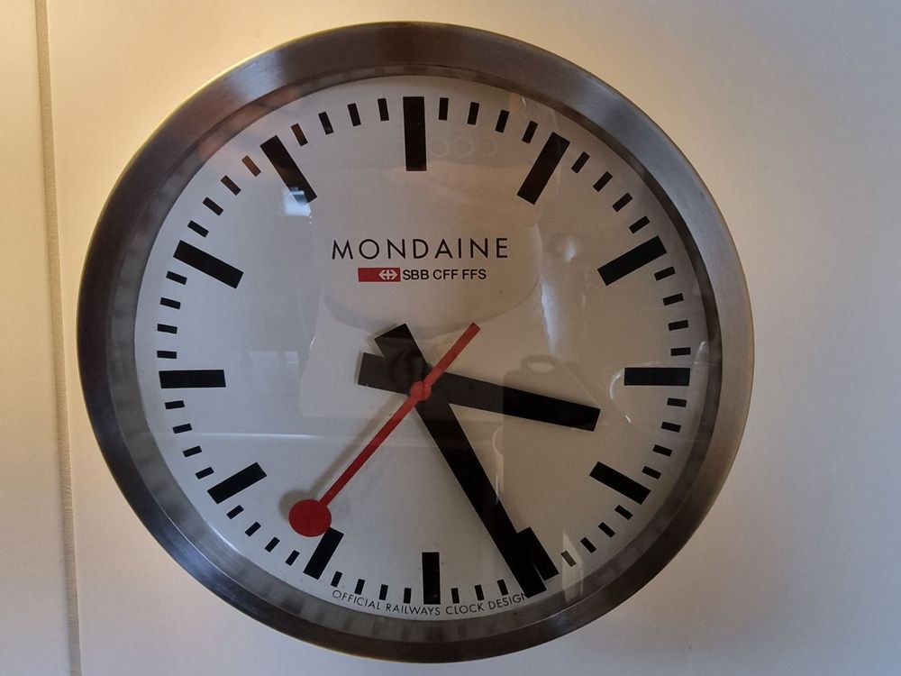 SBB Clock Uhr Mondaine | Kaufen auf Ricardo