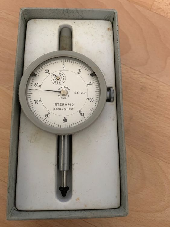 Messuhr Interabit Weg 10 mm, Skala 0.01 mm (Gebraucht) in Lyss für CHF ...