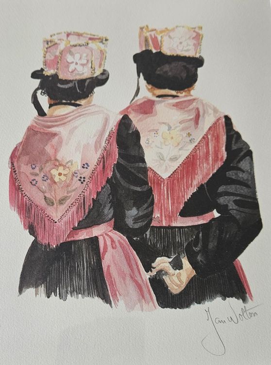 JAN WOLTERS GRAVURE OU LITHOGRAPHIE SIGNÉ (Gebraucht) in Martigny für CHF 21 – mit Lieferung auf ...