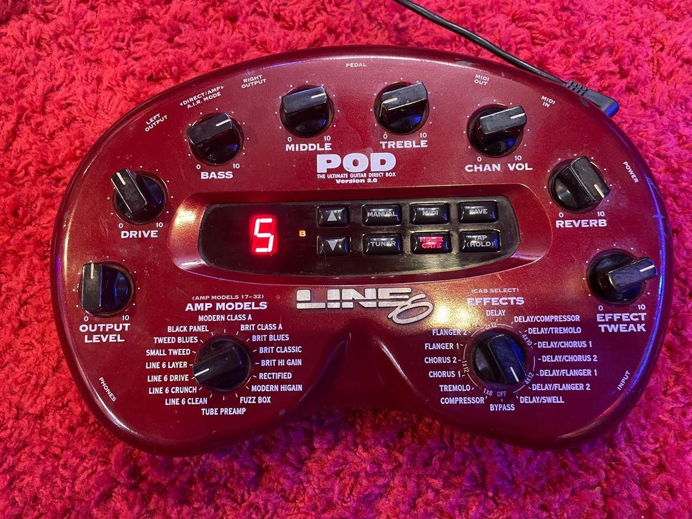 Line 6 Pod Version 2. (Gebraucht) in Unterengstringen für CHF 25 – mit Lieferung auf Ricardo kaufen