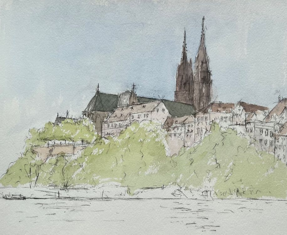 Hans LANZ, Basel Aquarell (Gebraucht) in Zürich für CHF 15 – mit ...