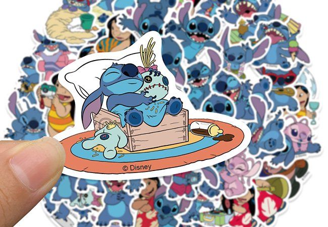 51 Stk. Stickers/Aufkleber - Lilo & Stich | Kaufen auf Ricardo