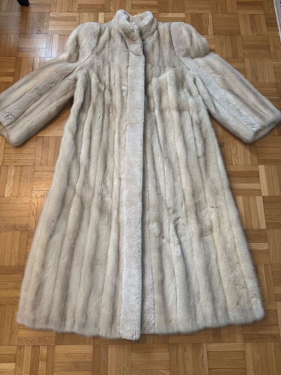 Winter Eleganz: Edler Vintage Mantel, Grösse S-M, Top Zustan (Gebraucht ...