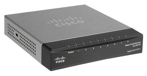 Cisco 8 port gigabit switch SG200-08 | Kaufen auf Ricardo