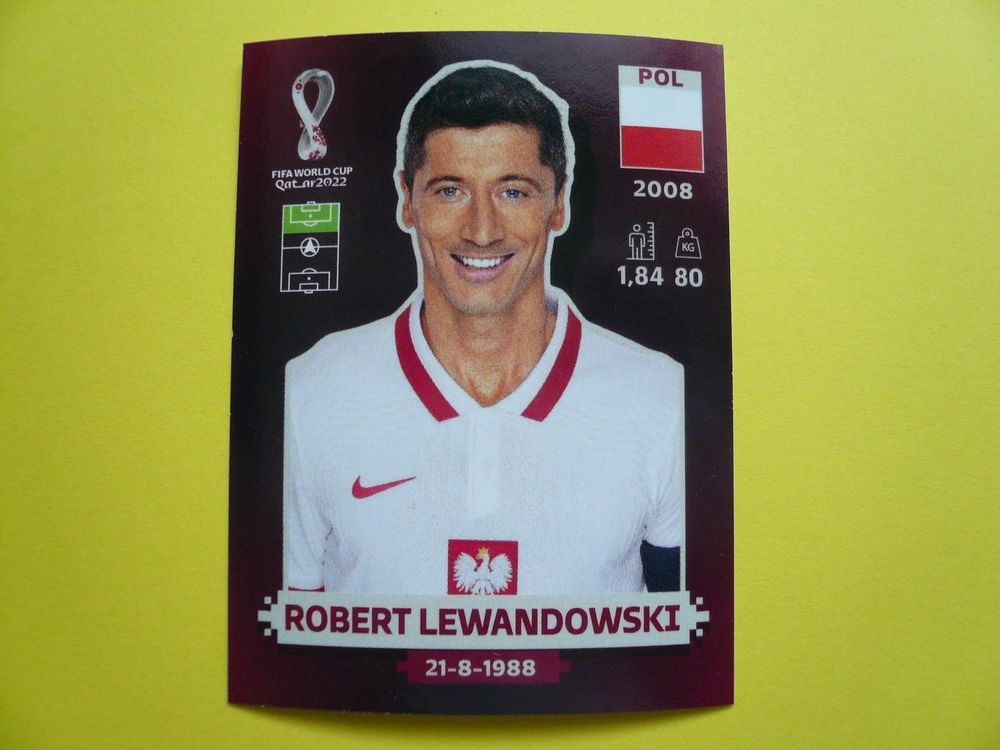 Robert Lewandowski WM 2022 Qatar, Panini | Kaufen auf Ricardo