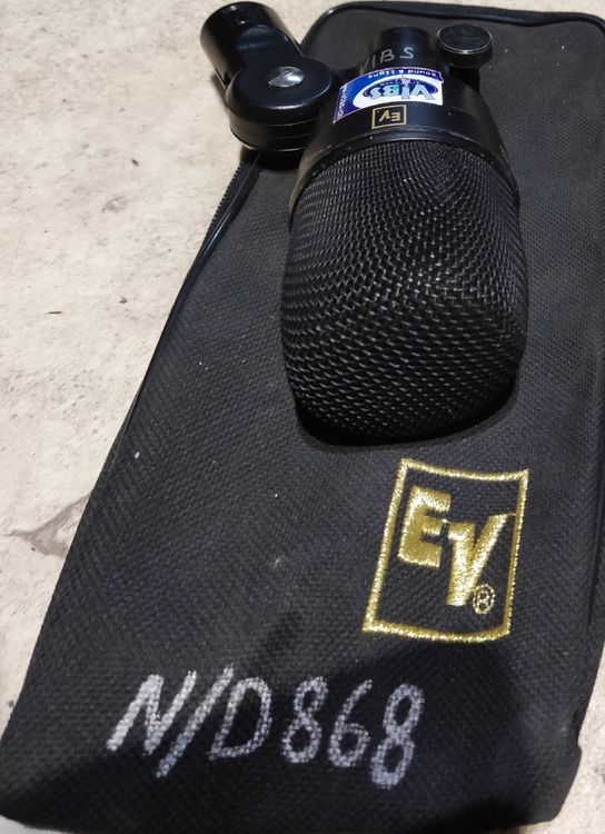 Electro Voice N/D 868 dynamisches Kickdrum-Mikrofon | Kaufen auf Ricardo
