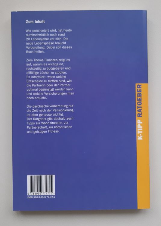 "Pensionierung richtig planen" - Top Ratgeber, neuwertig (Neu (gemäss ...