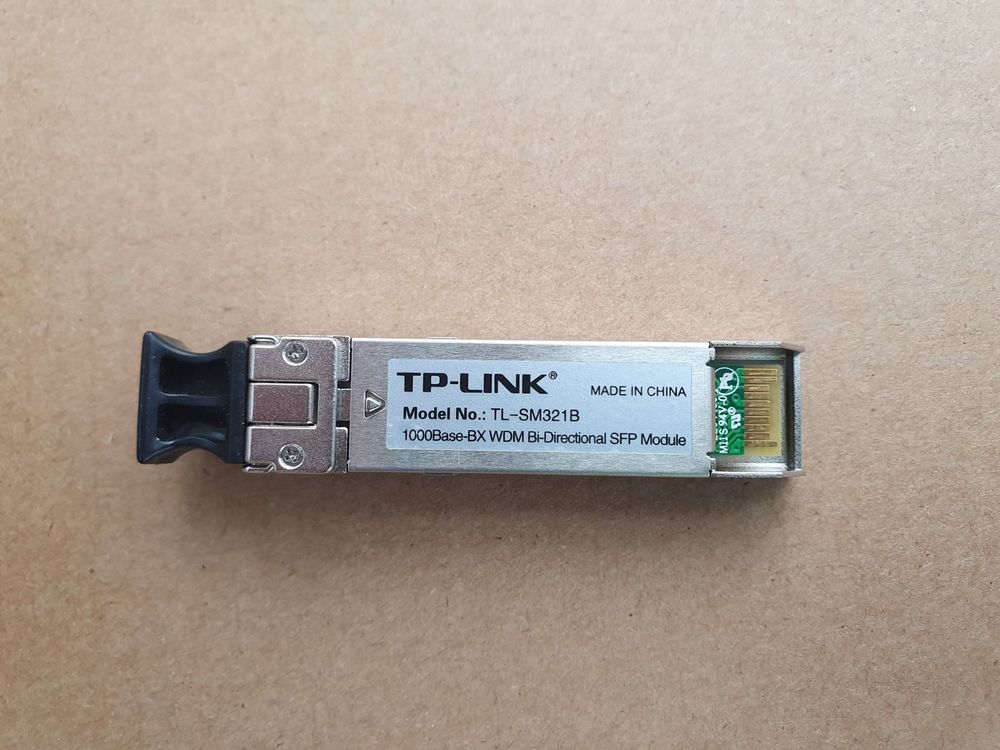 TP-Link SFP Modul LC Bidi Tx1310/Rx15 | Kaufen auf Ricardo
